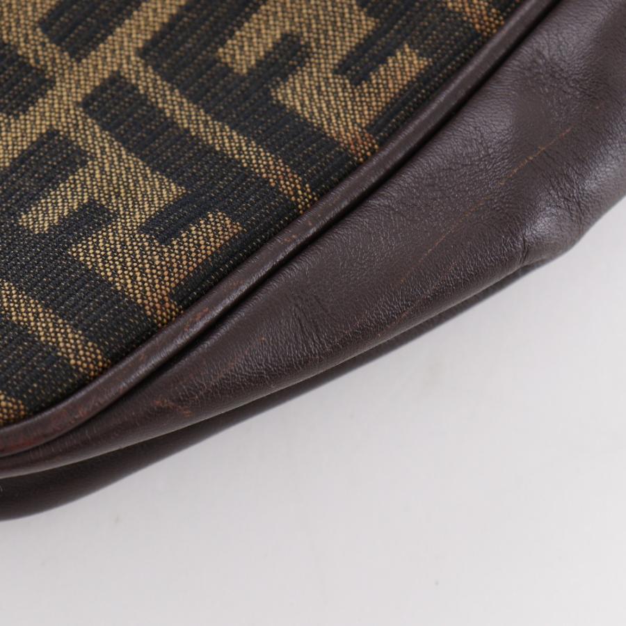 FENDI（フェンディ） ズッカ ショルダーバッグ ナイロンキャンバス