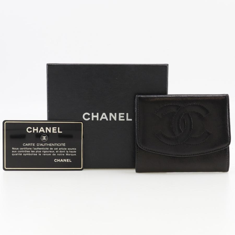 CHANEL（シャネル） ココマーク ヴィンテージ コインケース ラムスキン