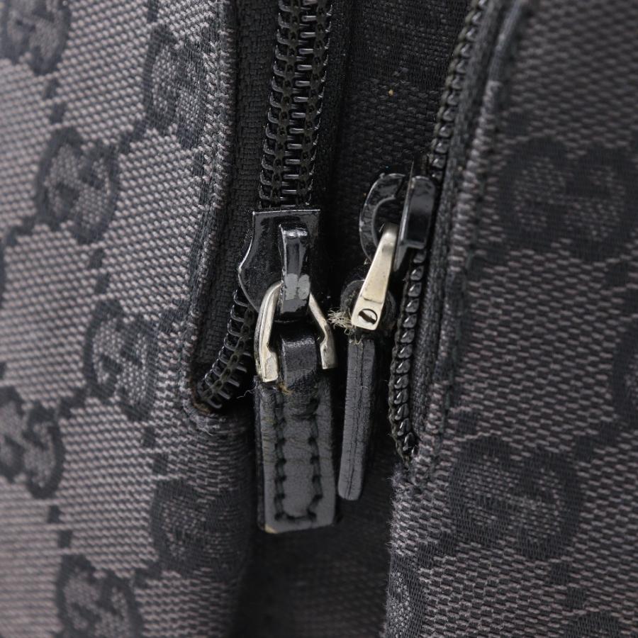 GUCCI（グッチ） 002.107624 トートバッグ GGキャンバス 黒 レディース