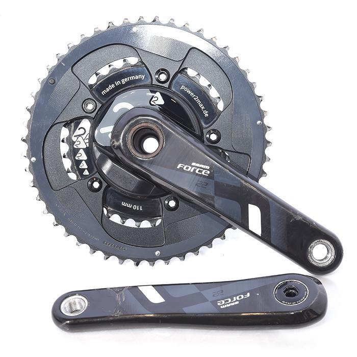 power2max (パワーツー マックス) TYPE S Sramクランク用パワーメーター付 SRAM Force22 165mm 50 ...