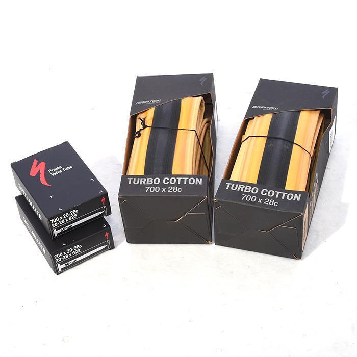 SPECIALIZED (スペシャライズド) TURBO COTTON ターボコットン 700×26C クリンチャー 2本 タイヤチューブセット : CROWN GEARS - 通販 ...