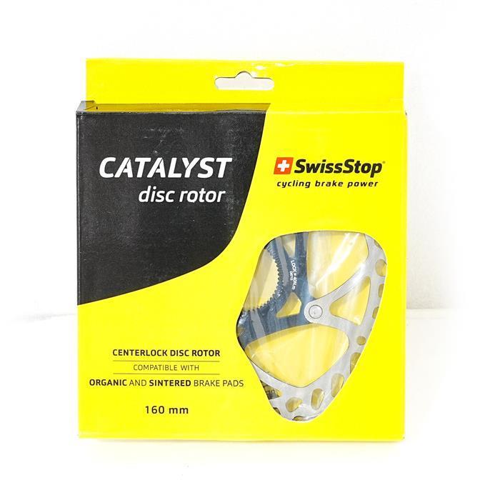 swiss stop (スイスストップ)Catalyst Pro Disc Rotor Center Lock 160mm ディスクローター ...