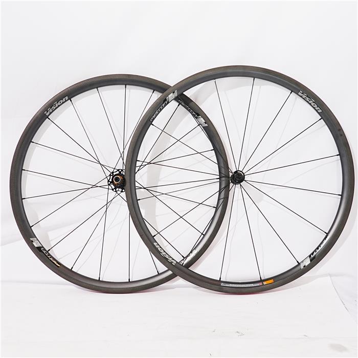 Vision(ヴィジョン)【未使用品】METRON 30 SL RIM チューブレスレディ シマノ11/12S カーボンホイールセット ...