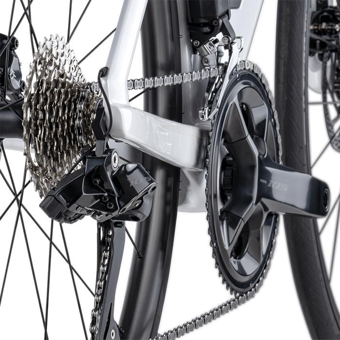 BMC (ビーエムシー) Speedmachine 01 FOUR 105 R7150 ホワイト ブラック サイズL トライアスロン・TT ...
