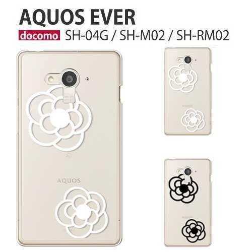 AQUOS SH-M02 SHM02 ケース カバー SHRM02 スマホケース 携帯ケース SIMフリー FLOWER4 ...