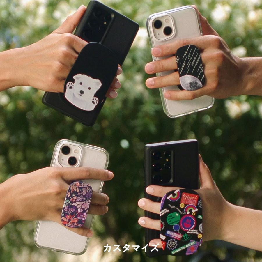 RHINOSHIELD 手に優しい 折りたたみ スマホリング GRIPMAX RhinoShield ライノシールド グリップマックス スマホ ...