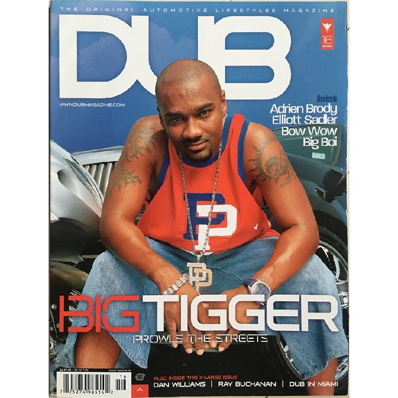 【ダブマガジン US版】 No.16 DUB Magazine USA Big Tigger 輸入雑誌 自動車雑誌 ビッグ・ティガー ...