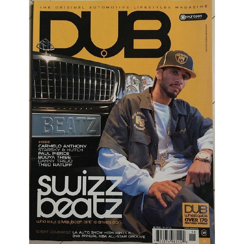 【ダブマガジン US版】 No.18 DUB Magazine USA SWIZZ BEATZ 輸入雑誌 自動車雑誌 スウィズ・ビーツ ...