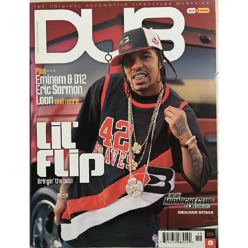 【ダブマガジン US版】 No.19 Lil' Flip DUB Magazine USA 輸入雑誌 自動車雑誌 リル・フリップ ...