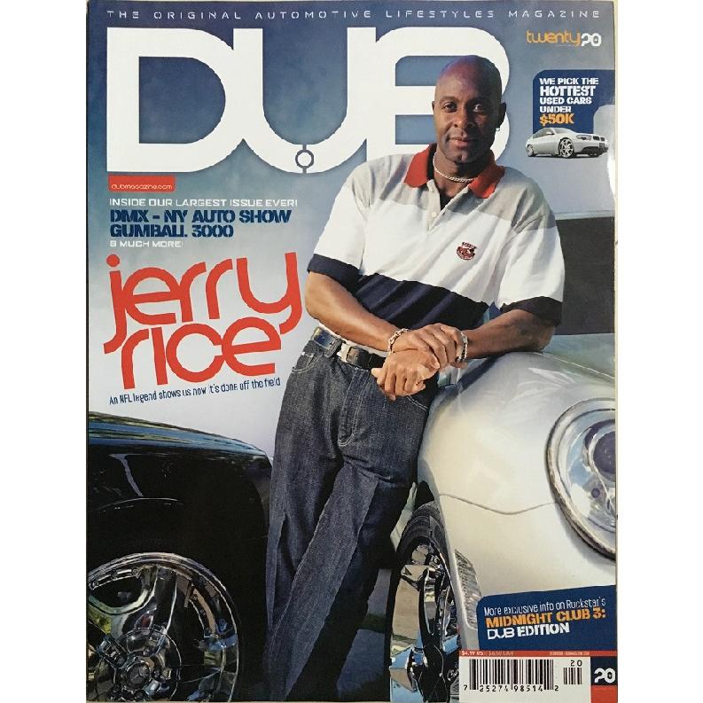 【ダブマガジン US版】 No.20 DUB Magazine USA Jerry Rice 輸入雑誌 自動車雑誌 ジェリー・ライス ...