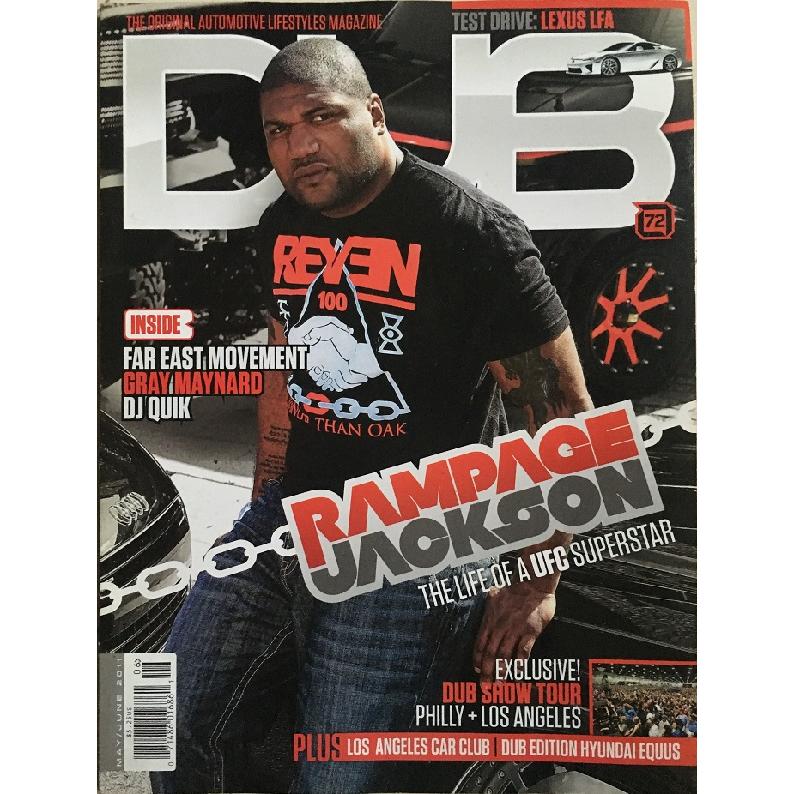 【ダブマガジン US版】 2011 MAY/JUNE DUB Magazine USA Quinton Rampage Jackson 輸入 ...