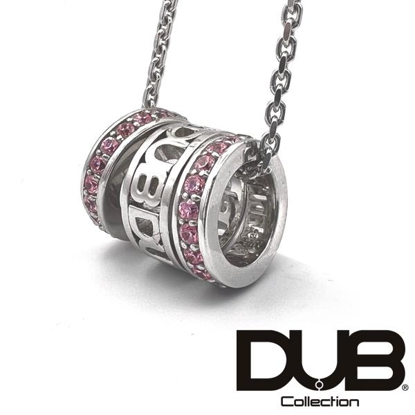 DUB Collection 再入荷なし 即納 ジュエリー ネックレス 167 ピンク 3連 メンズ レディース ダブジュエリー シルバー ...