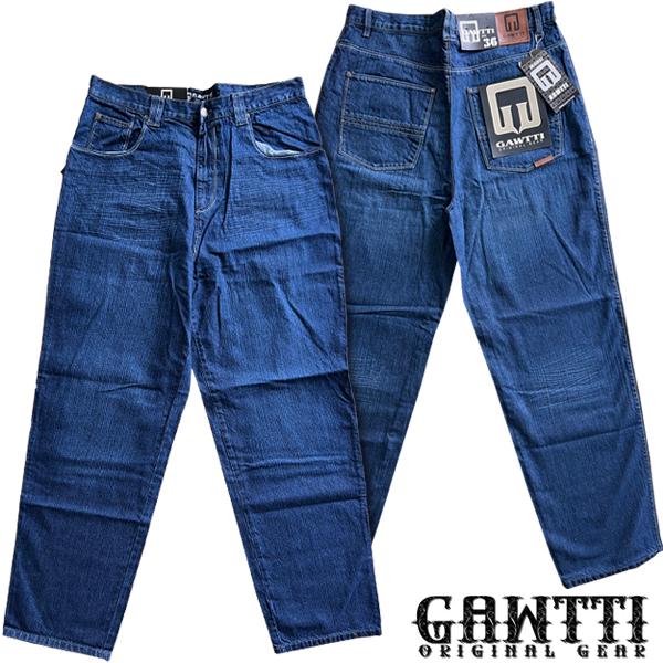 アウトレット 訳あり ガッティー メンズ デニム パンツ ネイビー #3045 GAWTTI ガウティ Boo Yaa T.R.I.B.E ...
