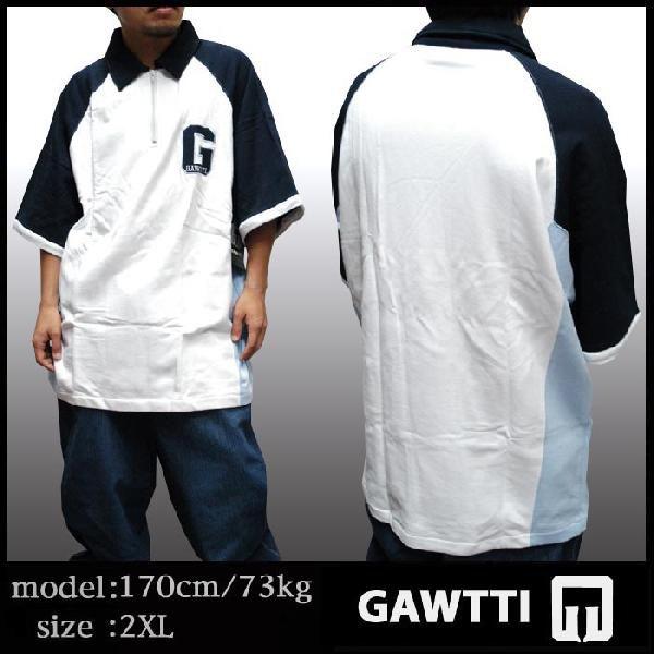 GAWTTI ガウティ Boo Yaa T.R.I.B.E ブーヤー 半袖 ジップ付 スウェット シャツ スエット HIPHOP ヒップホップ ...