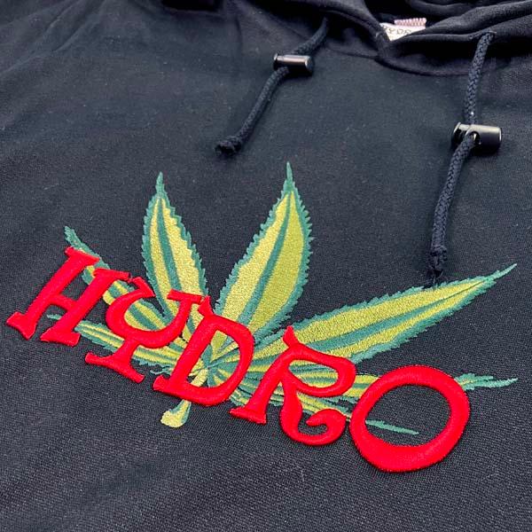 再入荷なし レアアイテム アメリカ製 HYDRO CLOTHING メンズ プルオーバー パーカー ブラック MADE IN USA ...