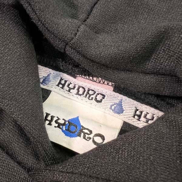 再入荷なし レアアイテム アメリカ製 HYDRO CLOTHING メンズ プルオーバー パーカー ブラック MADE IN USA ...