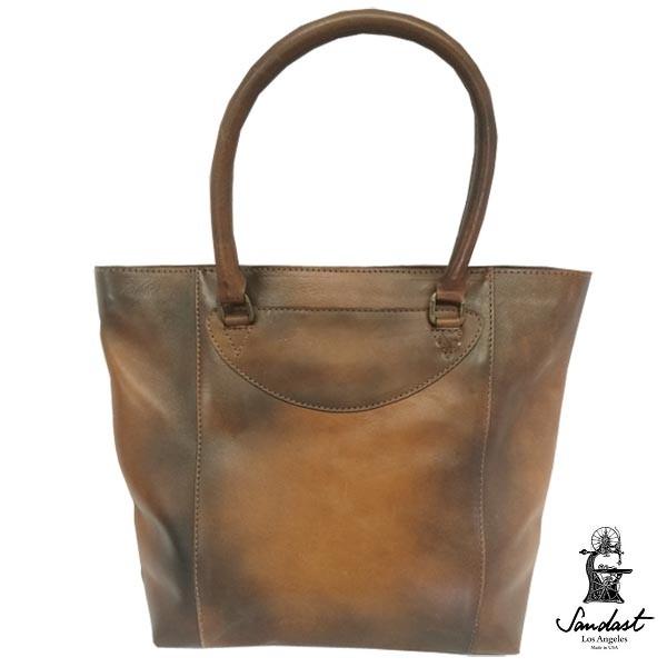 SANDAST Los Angeles サンダスト ロサンゼルス レザー トート バッグ LONDON TAN レザーバッグ セレブ ブランド ...