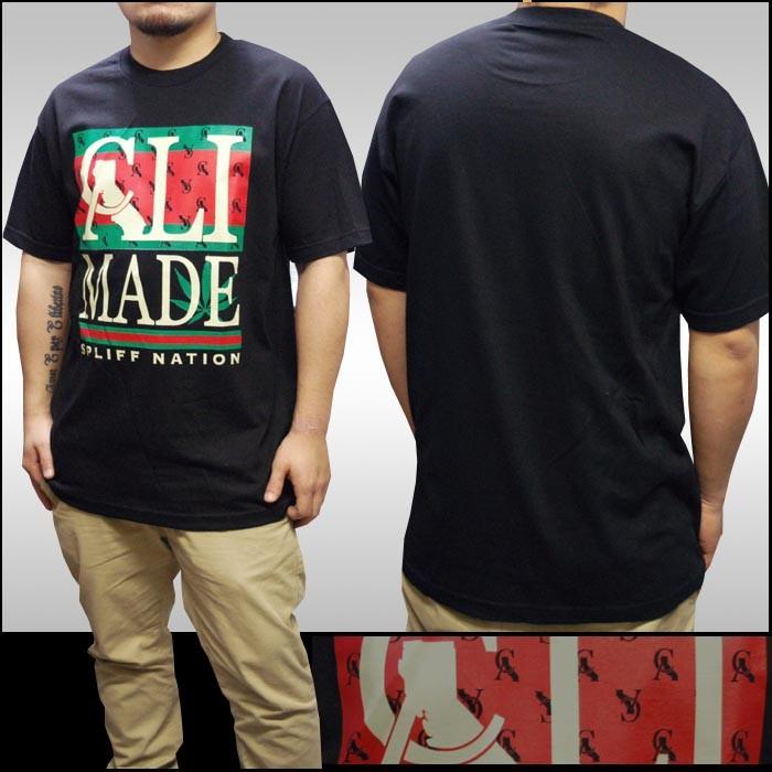 CALIFORNIA カリフォルニア 直輸入 ★ CALI MADE メンズ 半袖 Tシャツ ブラック インポート ストリート : セレクト ...