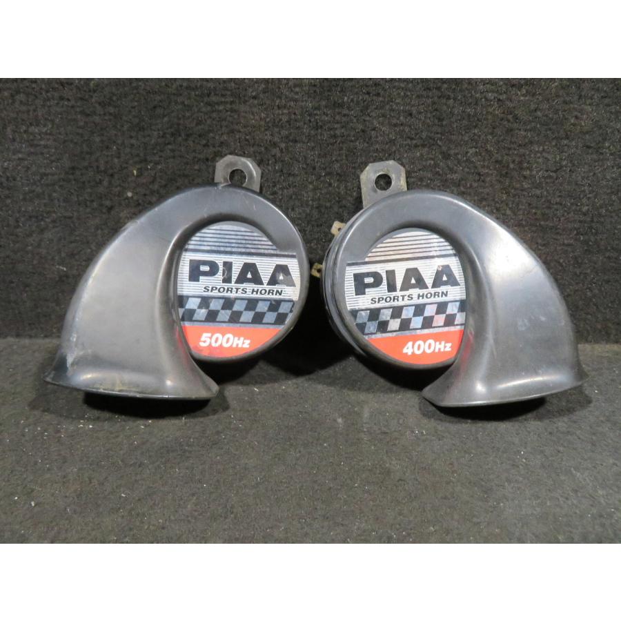 【即決】★送料込★ PIAA ピア SPORTS HORN 500HZ 400HZ ホーン 2個セット クラクション 警報機 取外 MJ21S 中古 10122 : 10122-4 ...