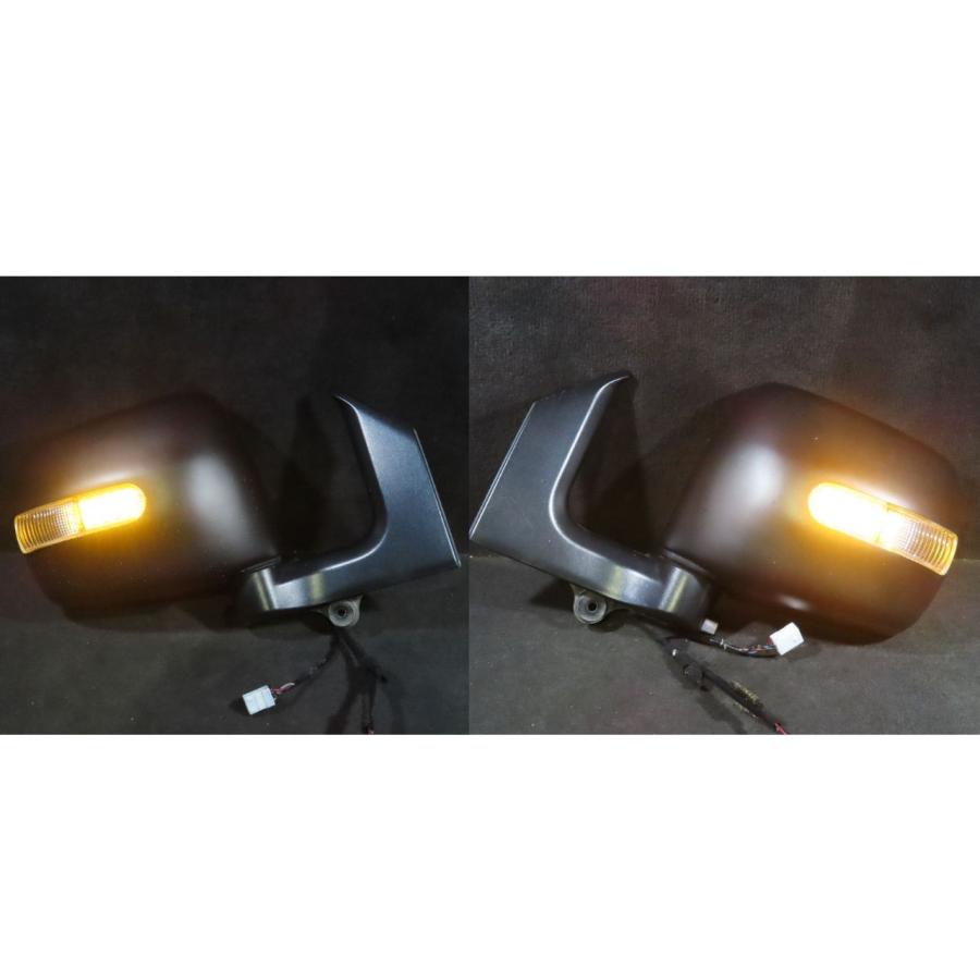 【即決】★送料込★ ワゴンR RR CBA-MH22S 純正 FA 2P 5P LEDウィンカーカバー付 マット塗装 ドア サイド ミラー 左右 ZJ3 中古 12587 ...