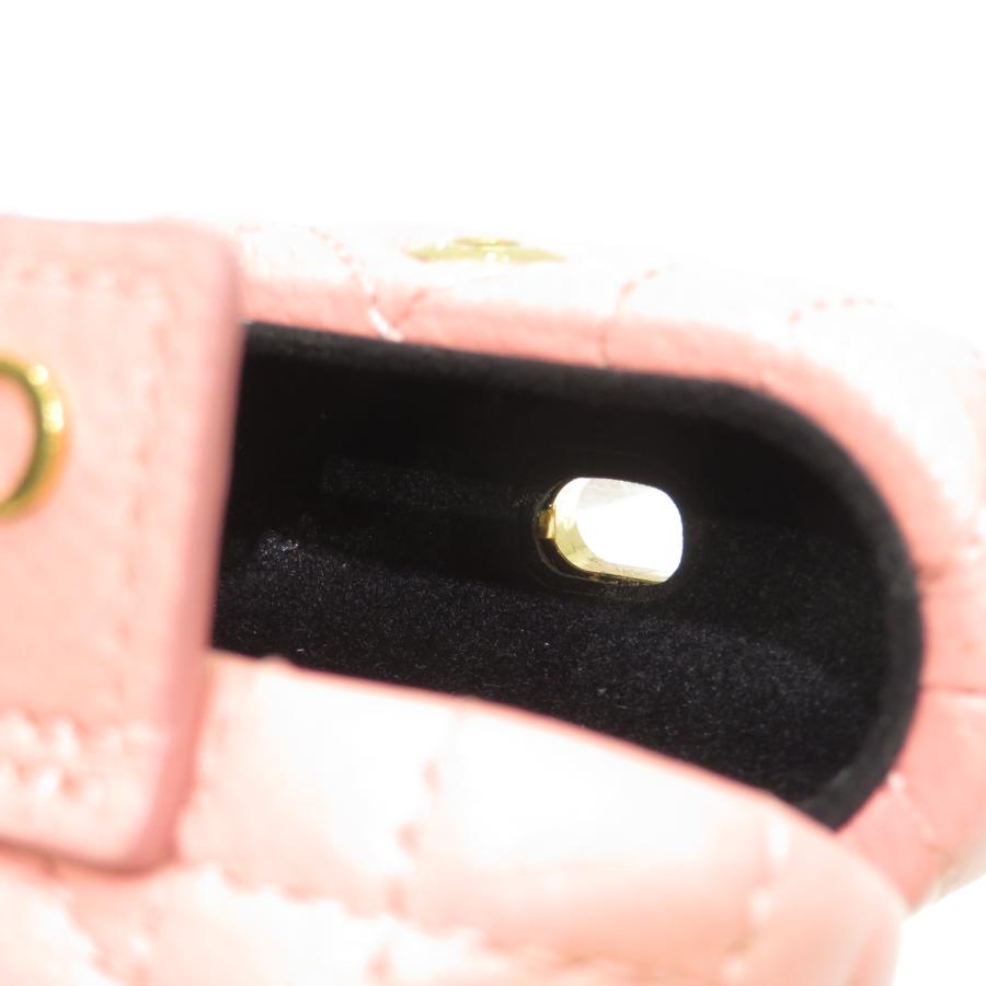 Dior(ディオール) AirPods Proケース ピンク ラムスキン Dior(ディオール) AirPods Proケース ピンク ラムスキン