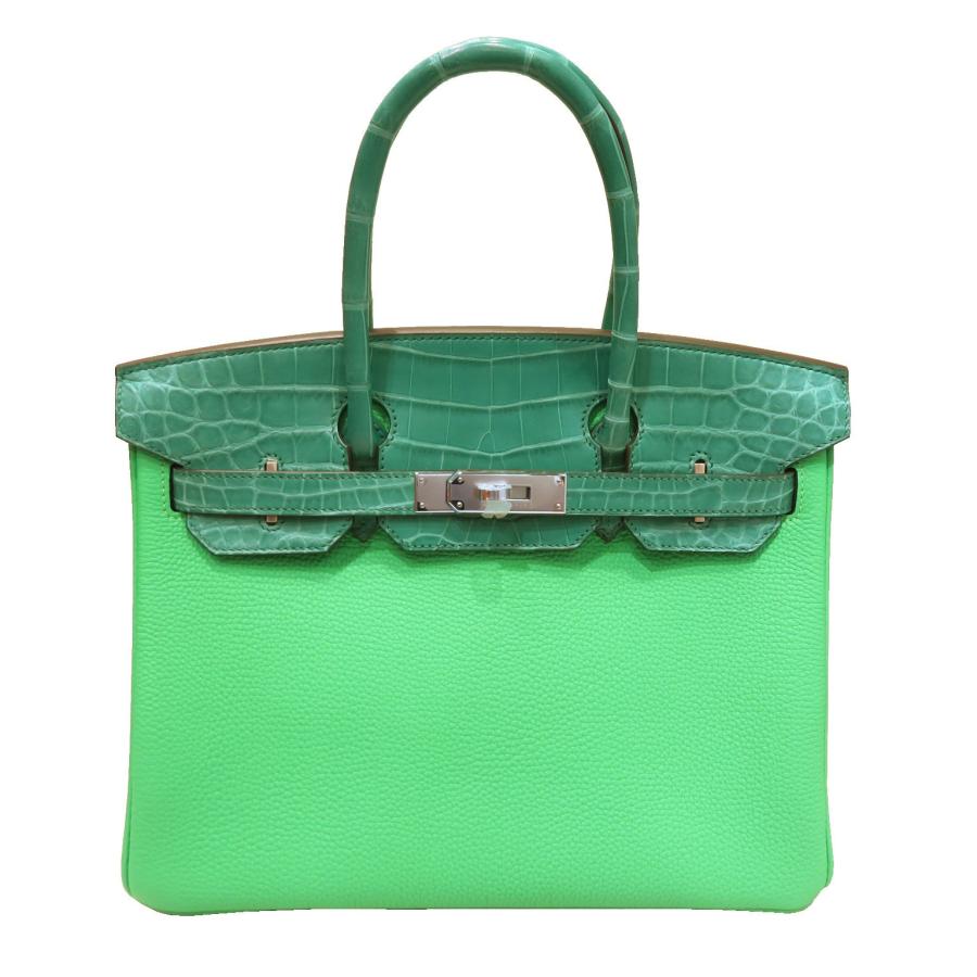 HERMES (エルメス) バーキン30タッチ ヴェールコミック/SV金具 HERMES (エルメス) バーキン30タッチ ヴェールコミック/SV金具