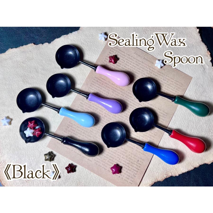 シーリングワックス スプーン《Black》 : Crystal Aglaia - 通販 - Yahoo!ショッピング