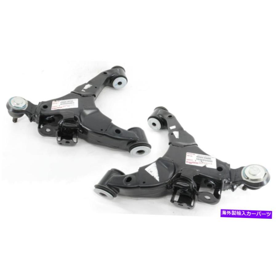 サスペンション 本物のOEMトヨタ48068-09100＆48069-09090フロントローワーコントロールアームペア Genuine OEM ...