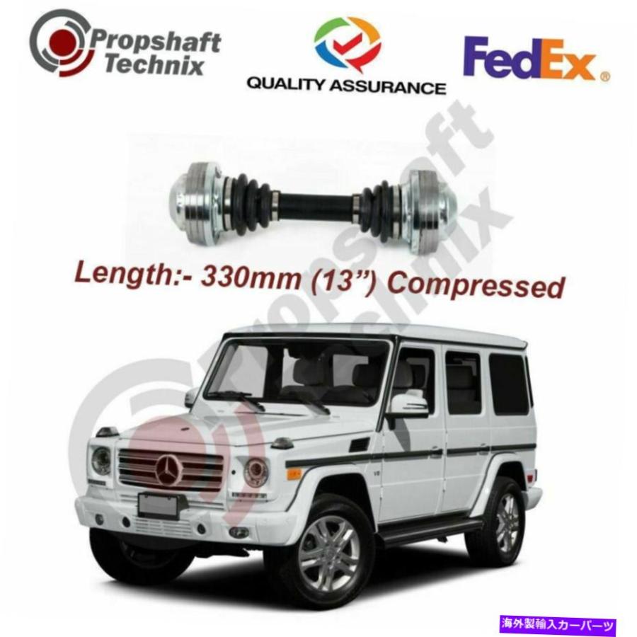 ドライブシャフト メルセデスGクラスG55AMG G500 G400CDI 13 "Driveshaft A4634100802 ...