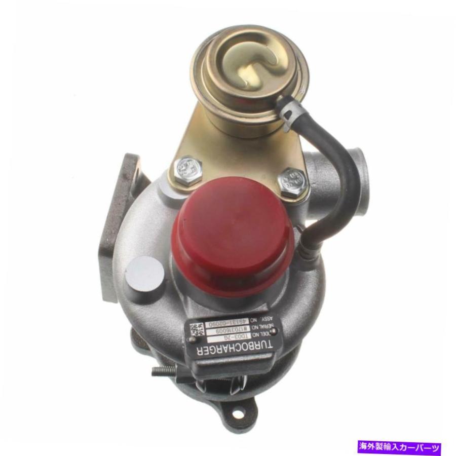 ターボチャージャー クボタエンジンV2403-MのターボTD03ターボチャージャー1E198-17013 Turbo TD03 ...