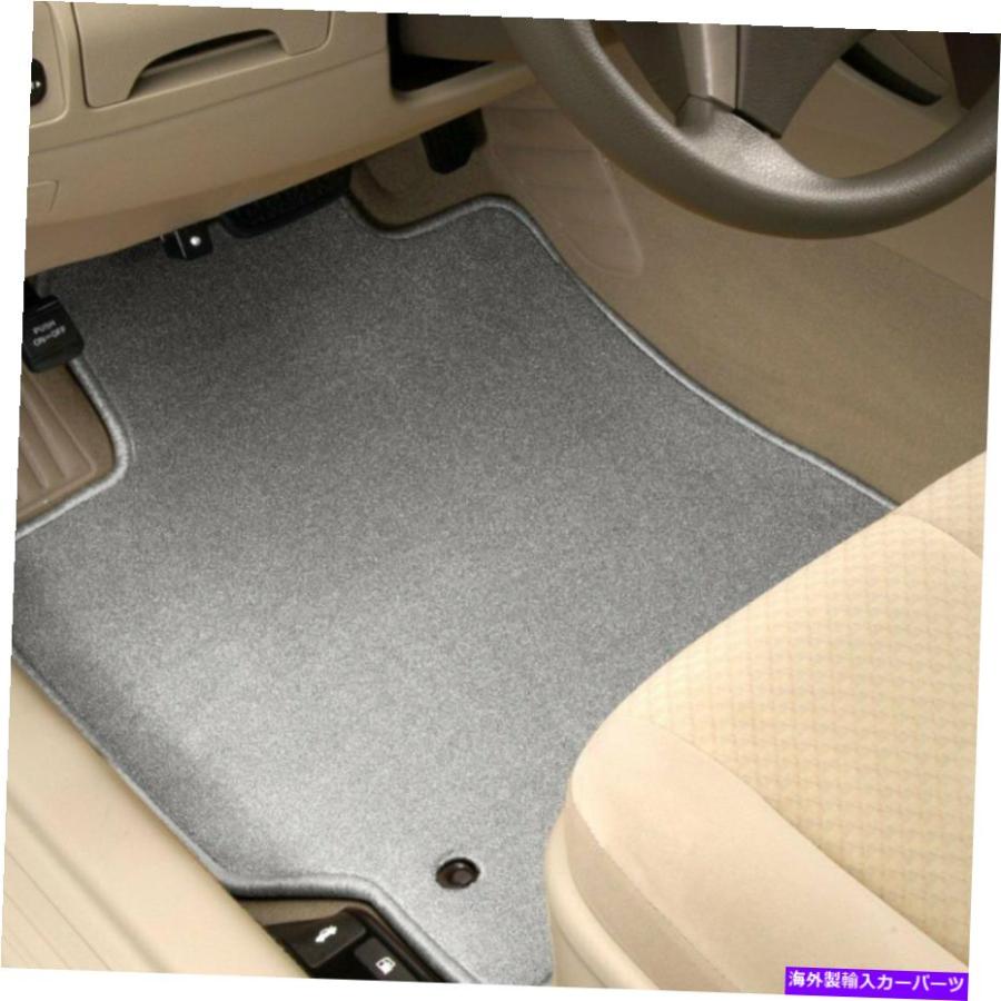 Floor Mat プリマスカラベル85-88カーペット付き1st＆2列ライトグレーフロアマット For Plymouth Caravelle 85-88 Carpeted 1st & 2nd ...