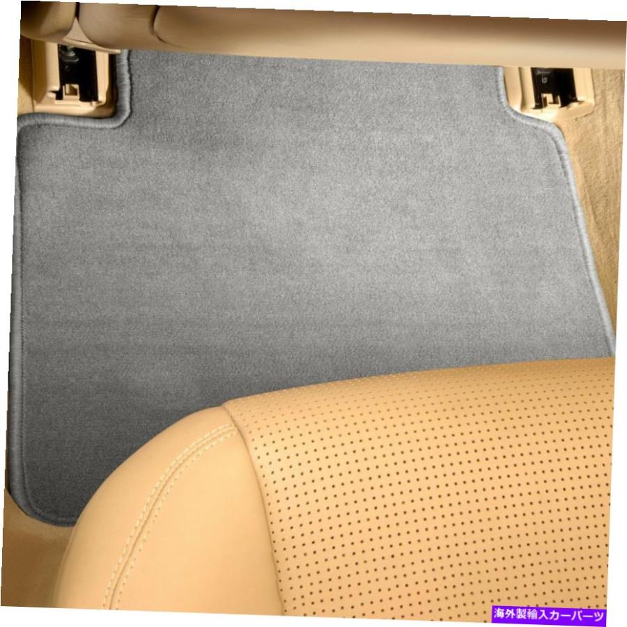Floor Mat プリマスカラベル85-88カーペット付き1st＆2列ライトグレーフロアマット For Plymouth Caravelle 85-88 Carpeted 1st & 2nd ...