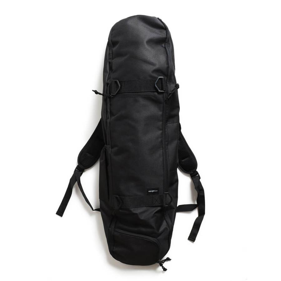スケートボード収納可能 ESCAPO.TOKYO SKATE BAG エスカポ バッグ バックパック リュック E17-BKLO BLACK ...