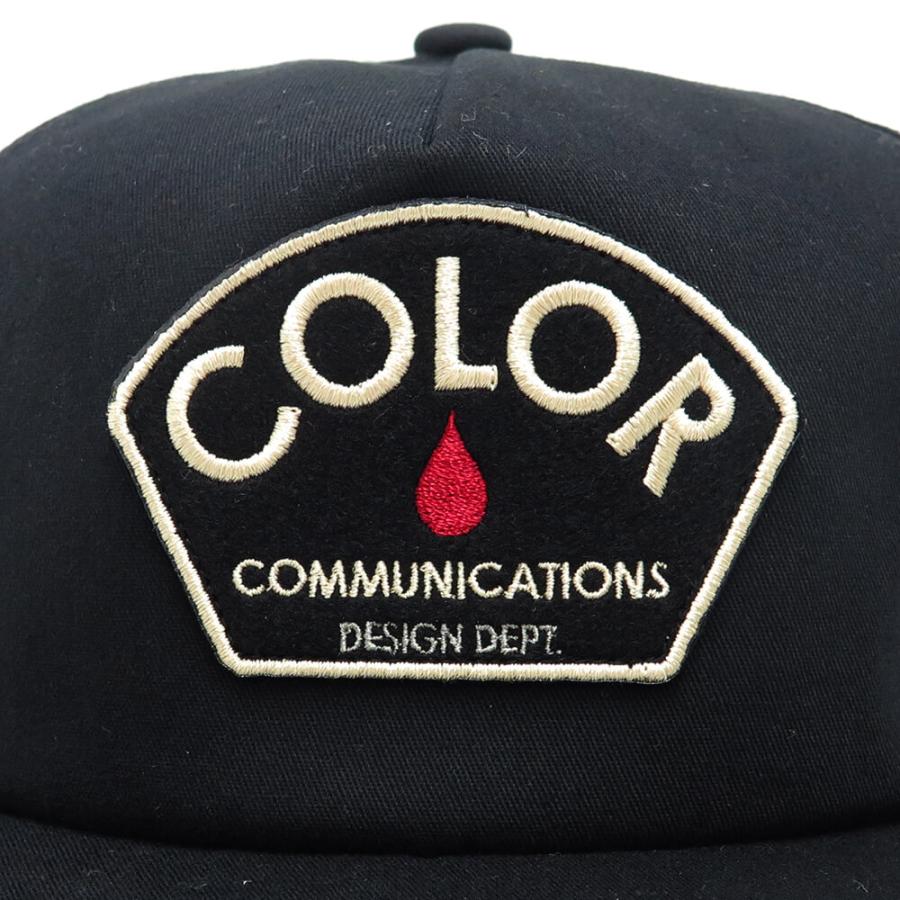 COLOR COMMUNICATIONS CAP カラーコミュニケーションズ キャップ DESIGN DEPT. PATCH ...