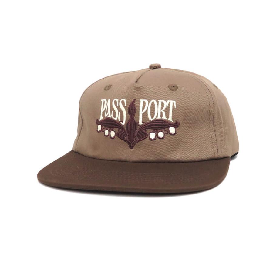 PASS~PORT CAP パスポート キャップ LILY OF THE VALLEY WORKERS TAUPE/BARK スケートボード ...
