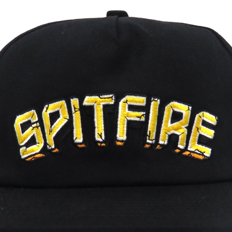 SPITFIRE CAP スピットファイヤー キャップ HEATWAVE SNAPBACK BLACK スケートボード スケボー ...