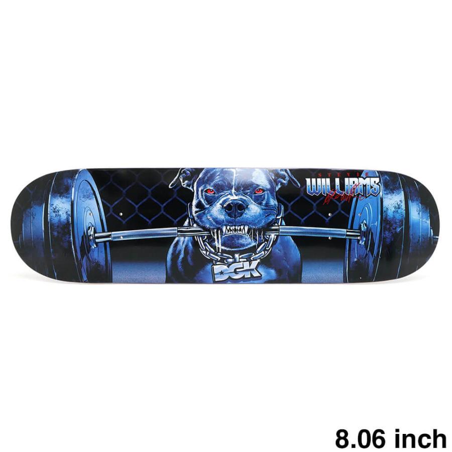 DGK DECK ディージーケー デッキ STEVIE WILLIAMS CAGED 8.06 スケートボード スケボー : スケートボードの ...