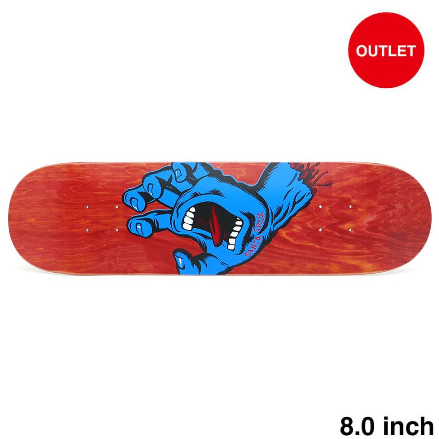 （アウトレット価格 13,200円 → 7,990円）SANTA CRUZ DECK サンタクルーズ デッキ TEAM SCREAMING ...