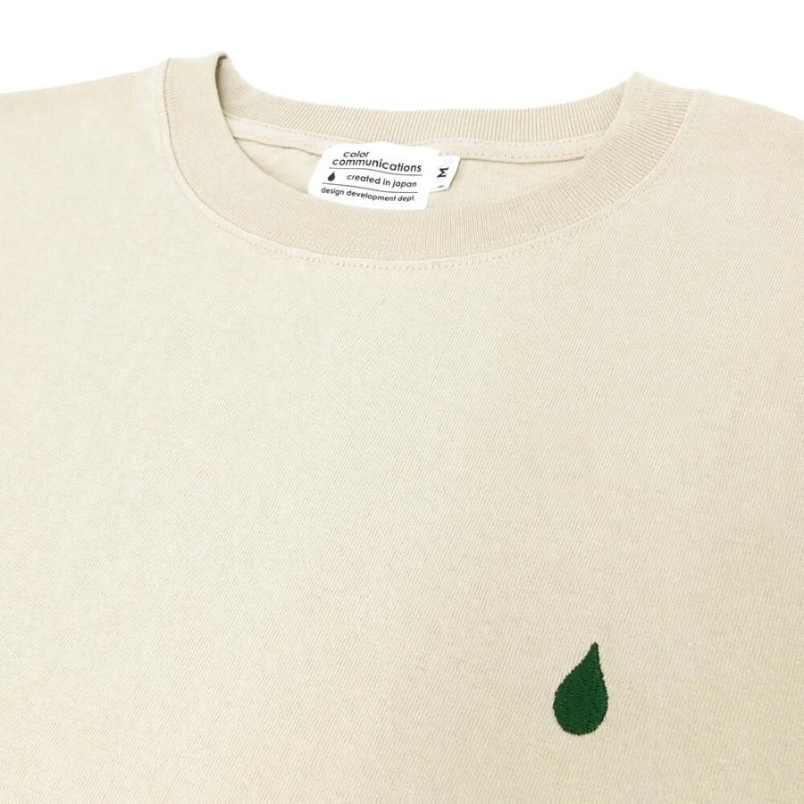 COLOR COMMUNICATIONS LONG SLEEVE カラーコミュニケーションズ ロングスリーブTシャツ DRIP EMB CLR ...