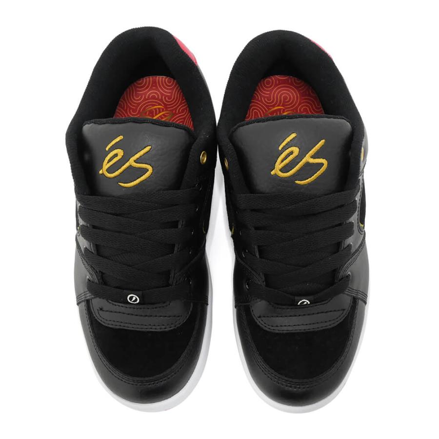 【セール】ES SHOES エス シューズ スニーカー アクセル ACCEL OG BLACK/GOLD/WHITE スケートボード スケボー : se-es-acog-bkglwt ...