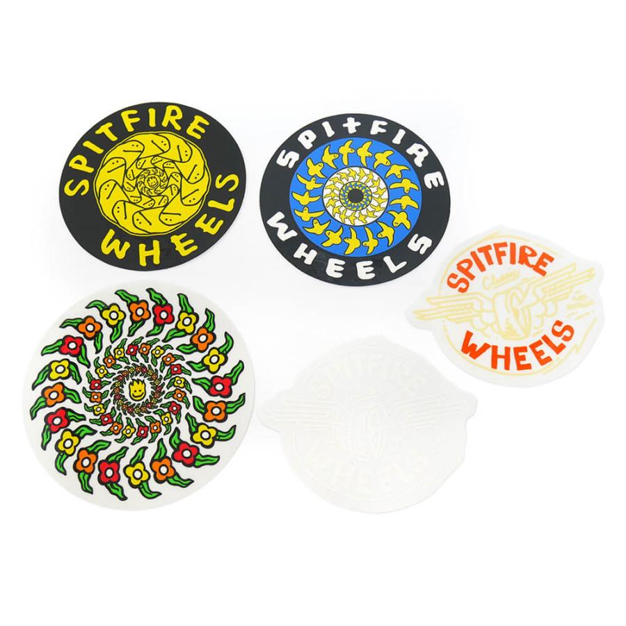 SPITFIRE WHEELS STICKER スピットファイヤー ステッカーパック PACK BY MARK GONZALES ...