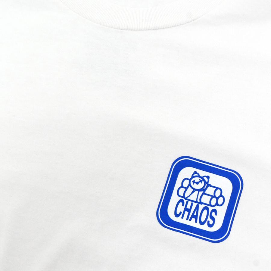 411VM T-SHIRT フォーワンワンビデオマガジン Tシャツ CHAOS GARMENT WHITE スケートボード スケボー ...