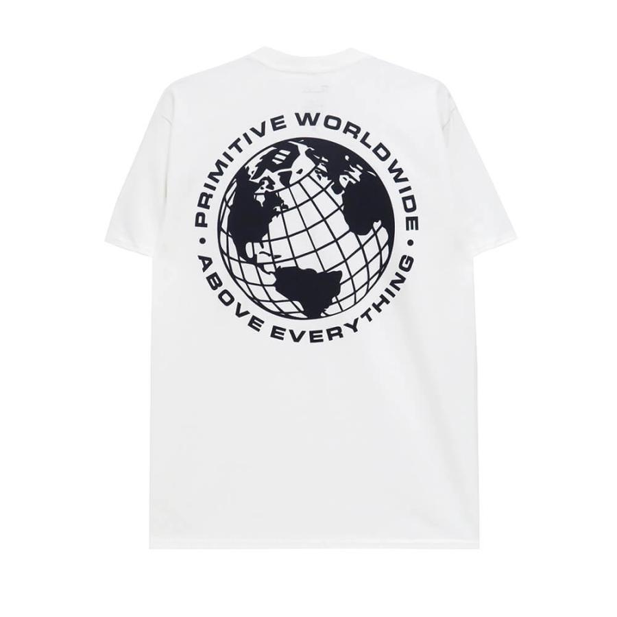 PRIMITIVE T-SHIRT プリミティブ Tシャツ EXPLORE WHITE スケートボード スケボー : スケートボードの ...