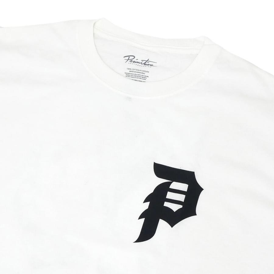 PRIMITIVE T-SHIRT プリミティブ Tシャツ VICTORY WHITE スケートボード スケボー : te-ptv ...