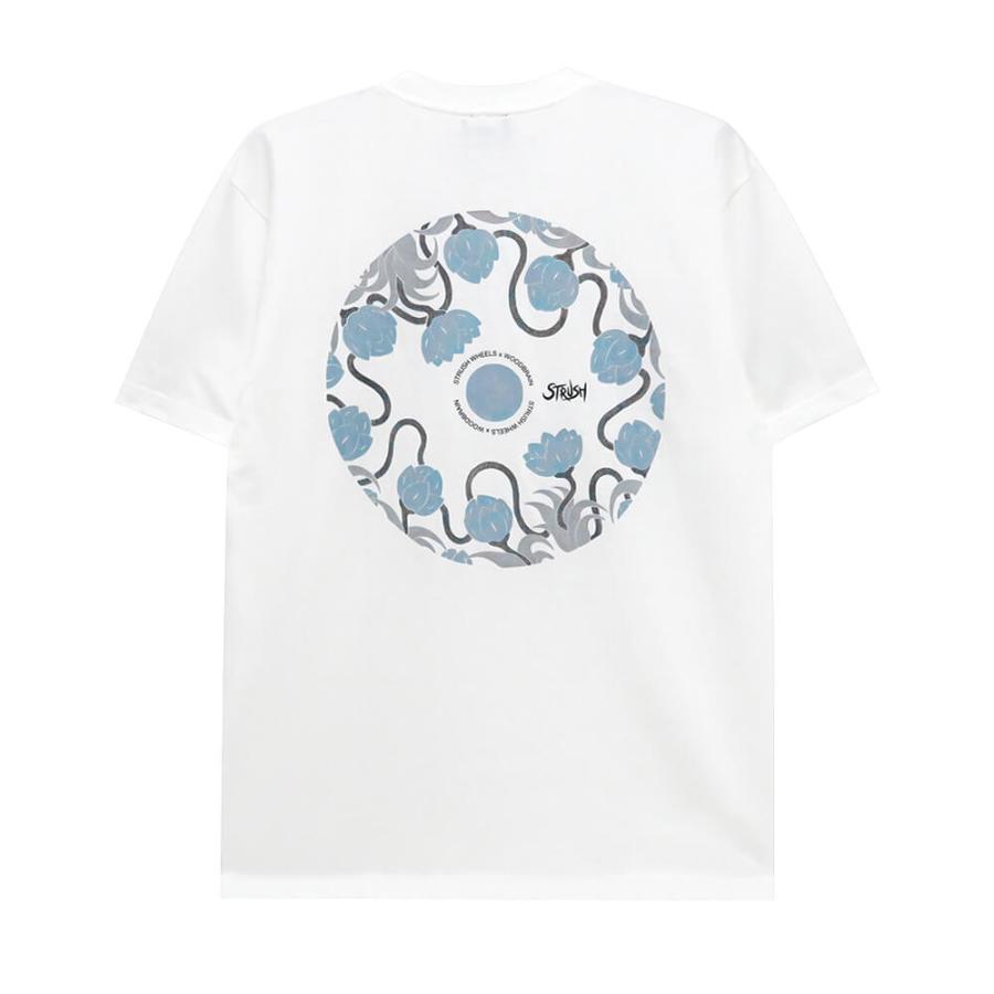 STRUSH T-SHIRT ストラッシュ Tシャツ GHOST DANCE ART BY WOODBRAIN WHITE スケートボード スケボー : スケートボードの ...