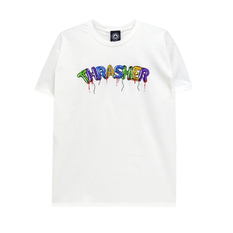 THRASHER T-SHIRT スラッシャー Tシャツ BALLOONS WHITE（US企画） スケートボード スケボー : スケートボードのCALIFORNIASTREET - 通販 ...