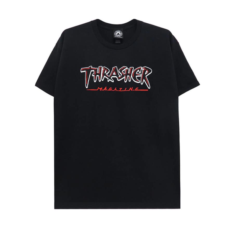 THRASHER T-SHIRT スラッシャー Tシャツ SLASH BLACK（US企画） スケートボード スケボー : スケートボードのCALIFORNIASTREET - 通販 ...