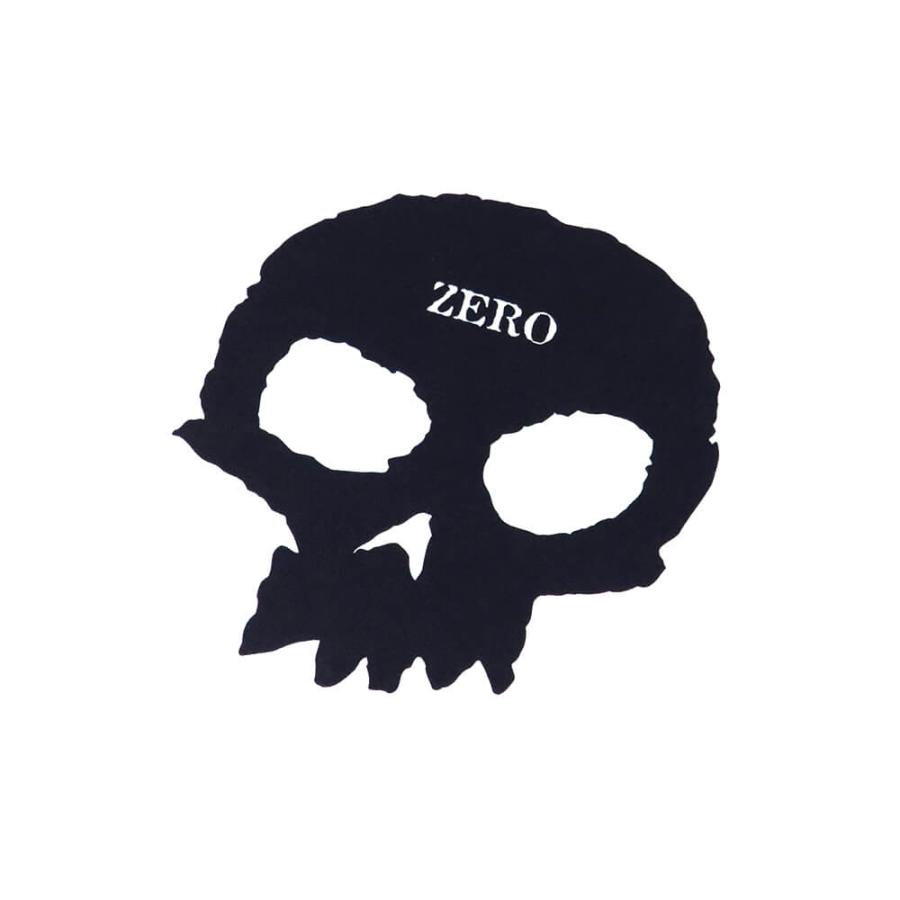 ZERO T-SHIRT ゼロ Tシャツ SINGLE SKULL WHITE スケートボード スケボー : te-zer-singskul-wt : スケートボードの ...