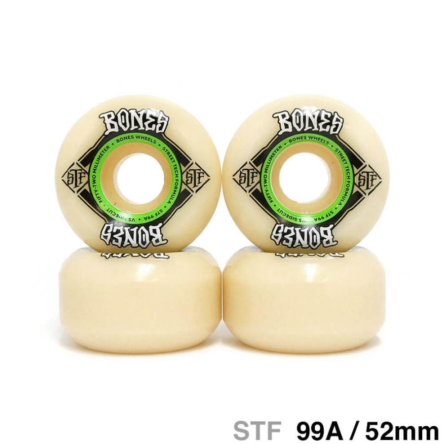 ボンズ BONES WHEEL ボーンズ ウィール STF V5（SIDECUT）99A 52mm スケートボード スケボー : スケートボードのCALIFORNIASTREET - 通販 ...