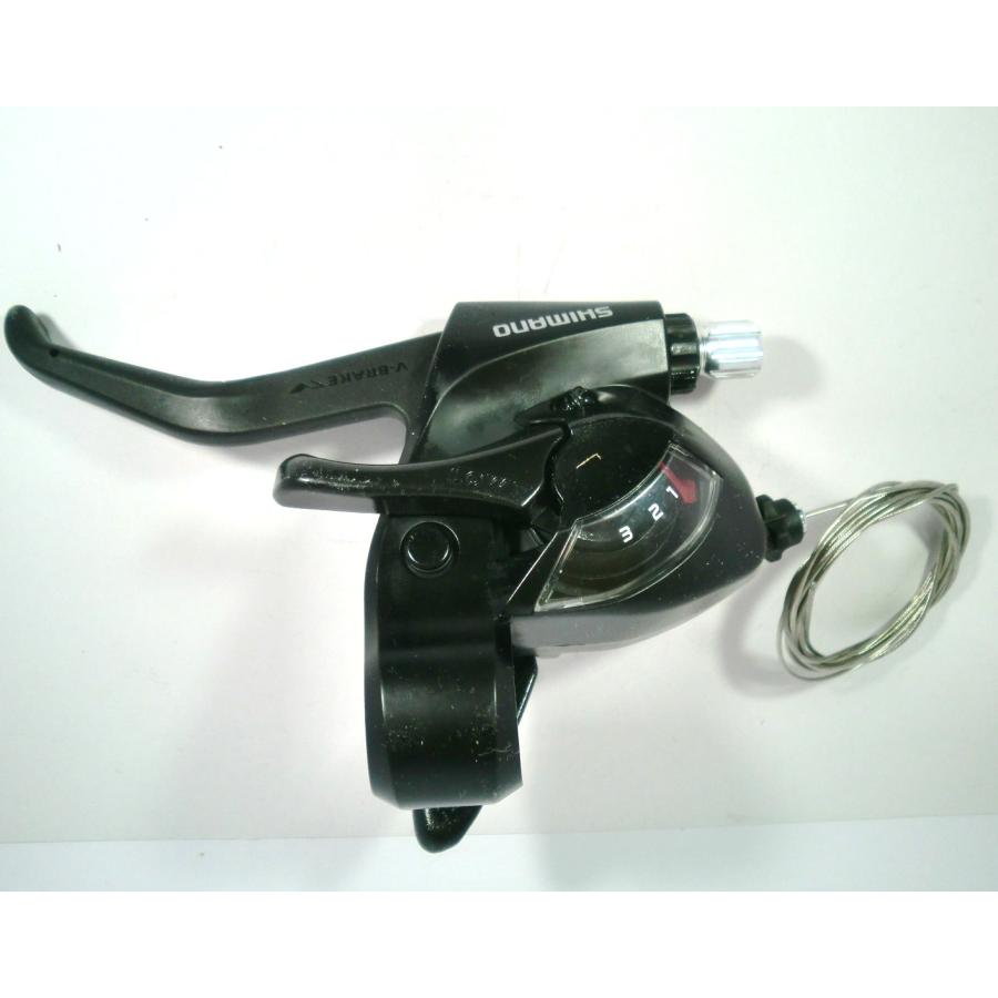 シマノ シフトレバー ST-EF41 7R/L 2フィンガー 3x7Speed 左右セット ブラック 934 :934:CS グリップ - 通販 - Yahoo!ショッピング